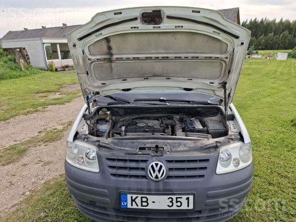 Volkswagen Caddy 2007 Valmiera vietnē Balts Volkswagen Caddy 2007 Valmiera, ar dzinēja tilpumu 1.90 L un nobraukumu 325 tūkst. km par 2100 €, foto 8 vietnē AUTOMOTO.COM.LV
