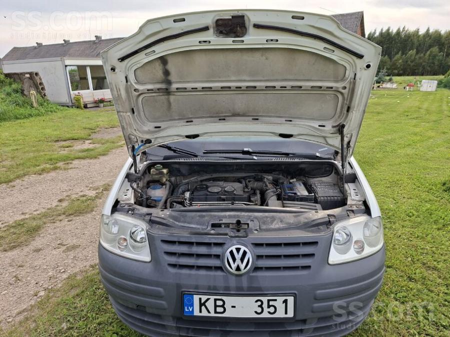 Balts Volkswagen Caddy 2007 Valmiera, ar dzinēja tilpumu 1.90 L un nobraukumu 325 tūkst. km par 2100 €, foto 8 vietnē AUTOMOTO.COM.LV