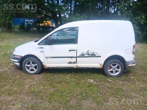 White Volkswagen Caddy 2008 in Ogre, with an engine capacity of 1.90 L and mileage of 0 thousand km for 500 €, photo 2 on AUTOMOTO.COM.LV