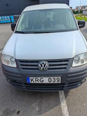 White Volkswagen Caddy 2008 in Klaipeda, with an engine capacity of 2.00 L and mileage of 158 thousand km for 2900 €, photo  on AUTOMOTO.COM.LV