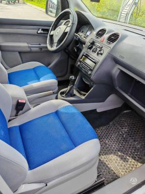 White Volkswagen Caddy 2008 in Klaipeda, with an engine capacity of 2.00 L and mileage of 158 thousand km for 2900 €, photo 5 on AUTOMOTO.COM.LV
