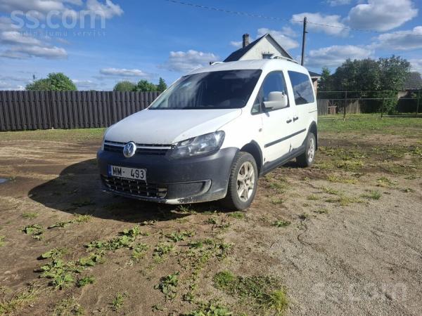 Balts Volkswagen Caddy 2011 Jēkabpils, ar dzinēja tilpumu 2.00 L un nobraukumu 293 tūkst. km par 5050 €, foto 1 vietnē AUTOMOTO.COM.LV