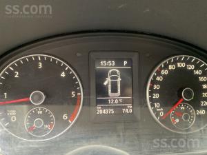White Volkswagen Caddy 2011 in Riga, with an engine capacity of 1.60 L and mileage of 204 thousand km for 5500 €, photo 15 on AUTOMOTO.COM.LV