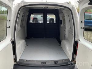 White Volkswagen Caddy 2011 in Riga, with an engine capacity of 1.60 L and mileage of 204 thousand km for 5500 €, photo 18 on AUTOMOTO.COM.LV