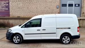 White Volkswagen Caddy 2011 in Cesis, with an engine capacity of 1.60 L and mileage of 386 thousand km for 3700 €, photo 12 on AUTOMOTO.COM.LV