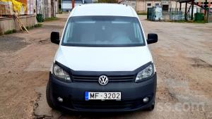 White Volkswagen Caddy 2011 in Cesis, with an engine capacity of 1.60 L and mileage of 386 thousand km for 3700 €, photo 3 on AUTOMOTO.COM.LV