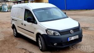 White Volkswagen Caddy 2011 in Cesis, with an engine capacity of 1.60 L and mileage of 386 thousand km for 3700 €, photo 4 on AUTOMOTO.COM.LV