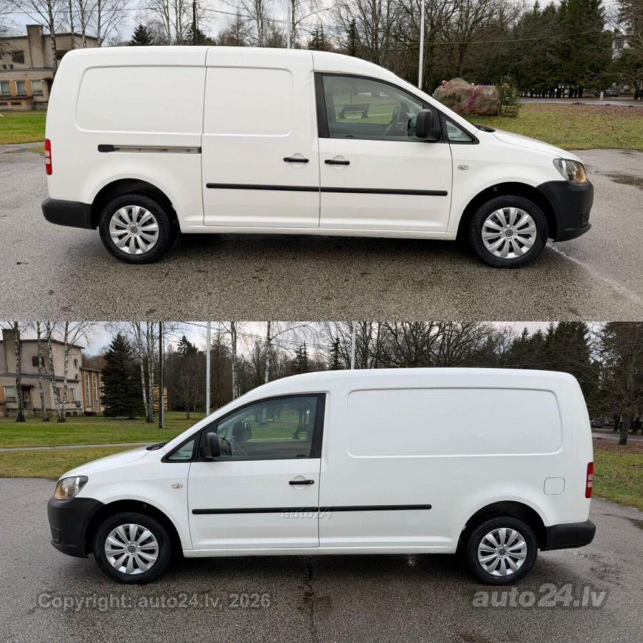 White Volkswagen Caddy 2012 in Viljandi, with an engine capacity of 1.60 L and mileage of 334 thousand km for 4190 €, photo 7 on AUTOMOTO.COM.LV