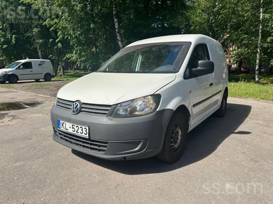Balts Volkswagen Caddy 2012 Rīga, ar dzinēja tilpumu 1.60 L un nobraukumu 383 tūkst. km par 3400 €, foto 1 vietnē AUTOMOTO.COM.LV