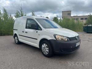 White Volkswagen Caddy 2012 in Riga, with an engine capacity of 1.60 L and mileage of 382 thousand km for 3200 €, photo 1 on AUTOMOTO.COM.LV