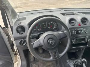 White Volkswagen Caddy 2012 in Riga, with an engine capacity of 1.60 L and mileage of 382 thousand km for 3200 €, photo 7 on AUTOMOTO.COM.LV