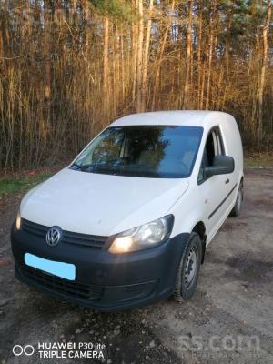 White Volkswagen Caddy 2012 in Riga, with an engine capacity of 1.60 L and mileage of 290 thousand km for 2500 €, photo  on AUTOMOTO.COM.LV