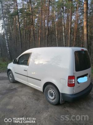 White Volkswagen Caddy 2012 in Riga, with an engine capacity of 1.60 L and mileage of 290 thousand km for 2500 €, photo 3 on AUTOMOTO.COM.LV