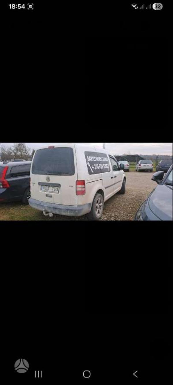 White Volkswagen Caddy 2013 in Panevezys, with an engine capacity of 1.60 L and mileage of 240 thousand km for 3600 €, photo 1 on AUTOMOTO.COM.LV