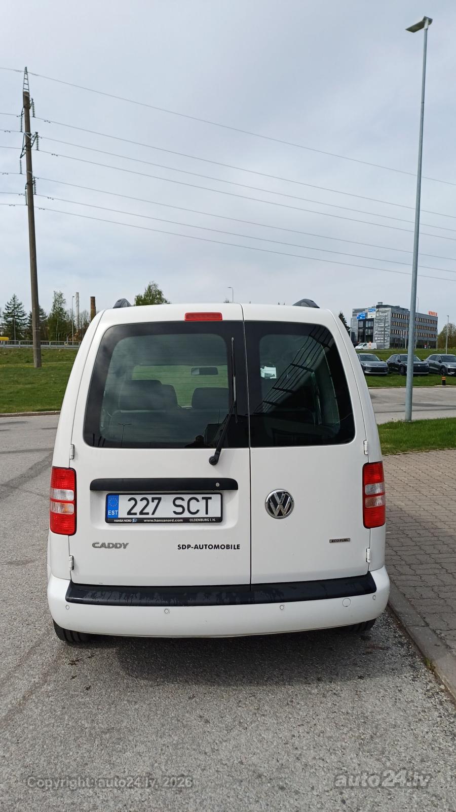 Balts Volkswagen Caddy 2013 Tartu, ar dzinēja tilpumu 2.00 L un nobraukumu 128 tūkst. km par 7600 €, foto 5 vietnē AUTOMOTO.COM.LV