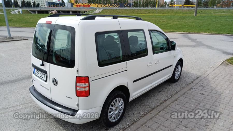 Balts Volkswagen Caddy 2013 Tartu, ar dzinēja tilpumu 2.00 L un nobraukumu 128 tūkst. km par 7600 €, foto 6 vietnē AUTOMOTO.COM.LV