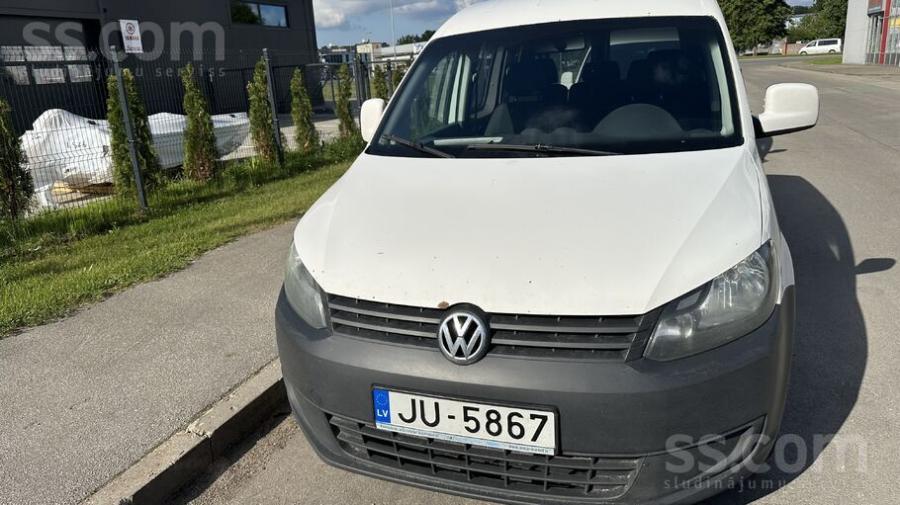 Balts Volkswagen Caddy 2014 Rīga, ar dzinēja tilpumu 1.60 L un nobraukumu 370 tūkst. km par 5850 €, foto 13 vietnē AUTOMOTO.COM.LV