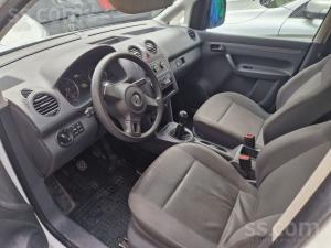 White Volkswagen Caddy 2014 in Riga, with an engine capacity of 1.60 L and mileage of 323 thousand km for 3000 €, photo  on AUTOMOTO.COM.LV