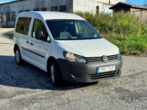 White Volkswagen Caddy 2014 in Tallinn, with an engine capacity of 1.60 L and mileage of 318 thousand km for 4250 €, photo 5 on AUTOMOTO.COM.LV