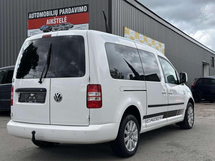 Balts Volkswagen Caddy 2015 Šauļi, ar dzinēja tilpumu 1.60 L un nobraukumu 299 tūkst. km par 8250 €, foto 12 vietnē AUTOMOTO.COM.LV