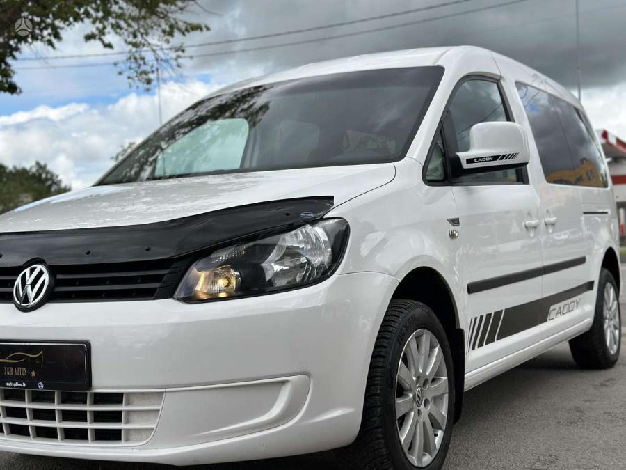 Balts Volkswagen Caddy 2015 Šauļi, ar dzinēja tilpumu 1.60 L un nobraukumu 299 tūkst. km par 8250 €, foto 13 vietnē AUTOMOTO.COM.LV