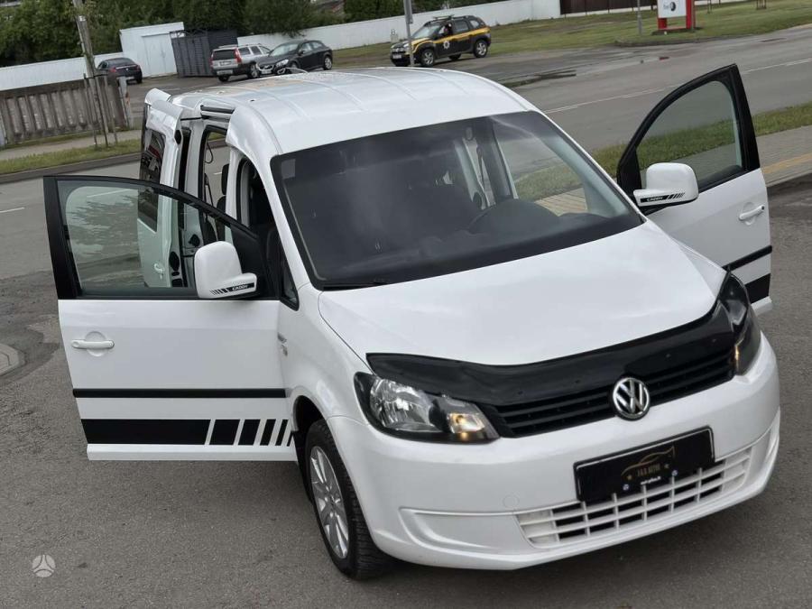 Balts Volkswagen Caddy 2015 Šauļi, ar dzinēja tilpumu 1.60 L un nobraukumu 299 tūkst. km par 8250 €, foto 18 vietnē AUTOMOTO.COM.LV