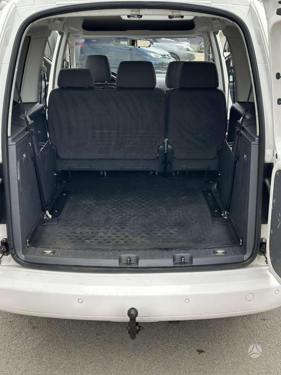 Balts Volkswagen Caddy 2015 Šauļi, ar dzinēja tilpumu 1.60 L un nobraukumu 299 tūkst. km par 8250 €, foto 31 vietnē AUTOMOTO.COM.LV
