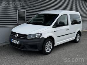 Balts Volkswagen Caddy 2015 Rīga, ar dzinēja tilpumu 1.60 L un nobraukumu 184 tūkst. km par 6900 €, foto  vietnē AUTOMOTO.COM.LV