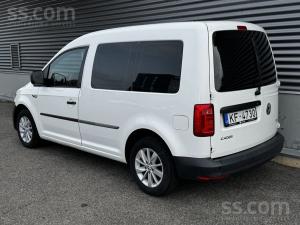 White Volkswagen Caddy 2015 in Riga, with an engine capacity of 1.60 L and mileage of 184 thousand km for 6900 €, photo 4 on AUTOMOTO.COM.LV