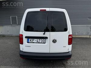 White Volkswagen Caddy 2015 in Riga, with an engine capacity of 1.60 L and mileage of 184 thousand km for 6900 €, photo 5 on AUTOMOTO.COM.LV
