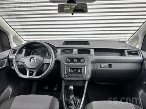 White Volkswagen Caddy 2015 in Riga, with an engine capacity of 1.60 L and mileage of 184 thousand km for 6900 €, photo 13 on AUTOMOTO.COM.LV