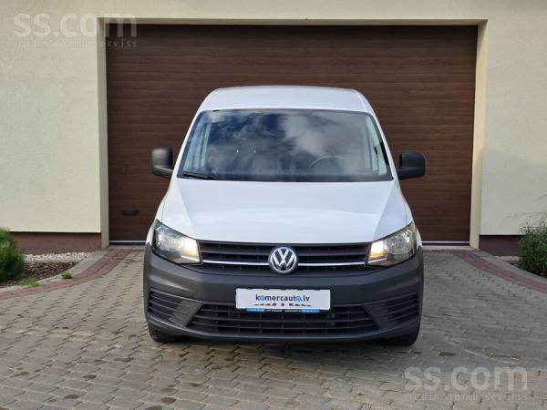 White Volkswagen Caddy 2020 in Riga, with an engine capacity of 2.00 L and mileage of 84 thousand km for 11495 €, photo 2 on AUTOMOTO.COM.LV