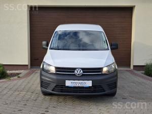 White Volkswagen Caddy 2020 in Riga, with an engine capacity of 2.00 L and mileage of 84 thousand km for 11495 €, photo 3 on AUTOMOTO.COM.LV