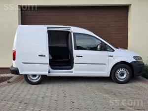 White Volkswagen Caddy 2020 in Riga, with an engine capacity of 2.00 L and mileage of 84 thousand km for 11495 €, photo 7 on AUTOMOTO.COM.LV