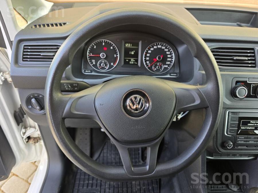White Volkswagen Caddy 2020 in Riga, with an engine capacity of 2.00 L and mileage of 84 thousand km for 11495 €, photo 22 on AUTOMOTO.COM.LV