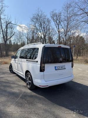 White Volkswagen Caddy 2021 in Tallinn, with an engine capacity of 2.00 L and mileage of 154 thousand km for 23900 €, photo 7 on AUTOMOTO.COM.LV