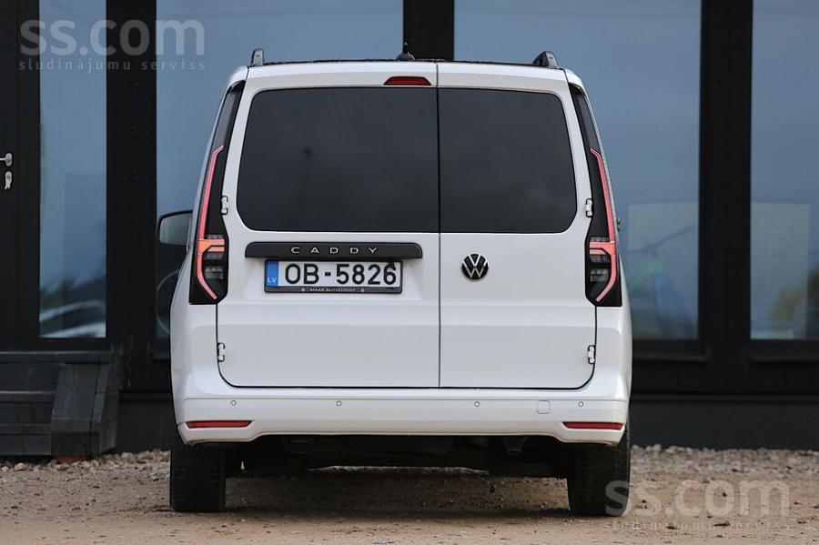 Balts Volkswagen Caddy 2021 Tukums, ar dzinēja tilpumu 2.00 L un nobraukumu 338 tūkst. km par 16390 €, foto 4 vietnē AUTOMOTO.COM.LV