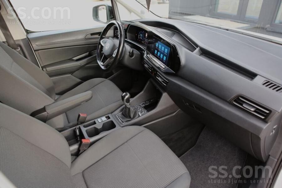 Balts Volkswagen Caddy 2021 Tukums, ar dzinēja tilpumu 2.00 L un nobraukumu 338 tūkst. km par 16390 €, foto 12 vietnē AUTOMOTO.COM.LV