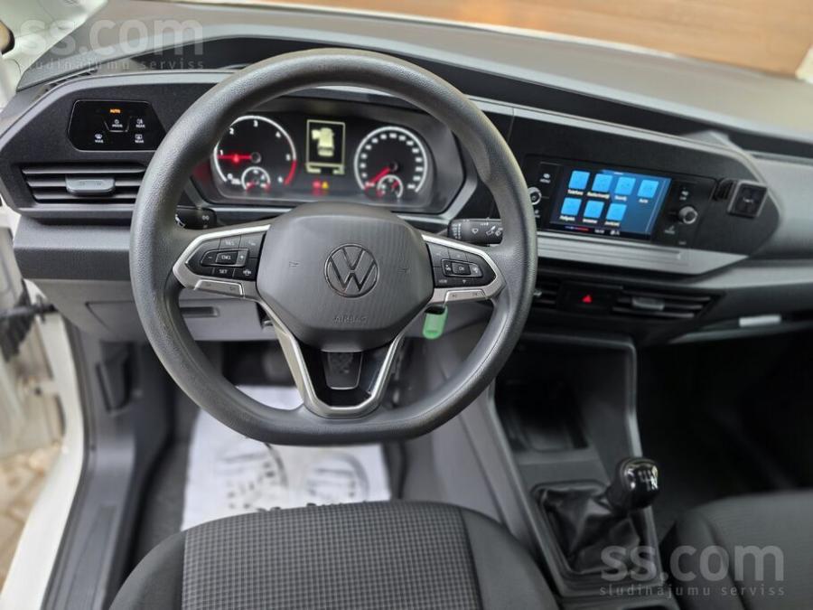 White Volkswagen Caddy 2021 in Riga, with an engine capacity of 2.00 L and mileage of 138 thousand km for 14495 €, photo 18 on AUTOMOTO.COM.LV