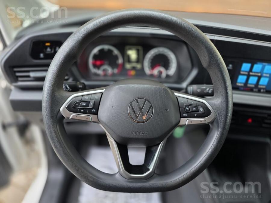 White Volkswagen Caddy 2021 in Riga, with an engine capacity of 2.00 L and mileage of 138 thousand km for 14495 €, photo 23 on AUTOMOTO.COM.LV