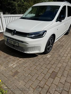 White Volkswagen Caddy 2022 in Tallinn, with an engine capacity of 2.00 L and mileage of 156 thousand km for 27850 €, photo 4 on AUTOMOTO.COM.LV