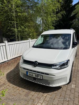 White Volkswagen Caddy 2022 in Tallinn, with an engine capacity of 2.00 L and mileage of 156 thousand km for 27850 €, photo 5 on AUTOMOTO.COM.LV