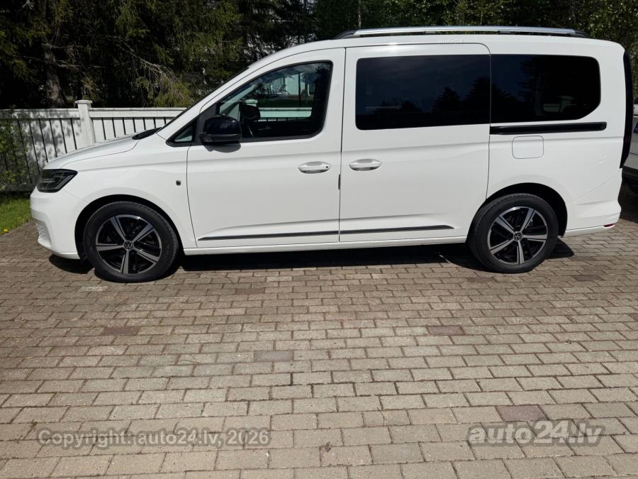 White Volkswagen Caddy 2022 in Tallinn, with an engine capacity of 2.00 L and mileage of 156 thousand km for 27850 €, photo 7 on AUTOMOTO.COM.LV