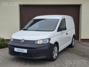 White Volkswagen Caddy 2022 in Riga, with an engine capacity of 2.00 L and mileage of 169 thousand km for 12995 €, photo  on AUTOMOTO.COM.LV