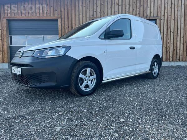 White Volkswagen Caddy 2023 in Cesis, with an engine capacity of 2.00 L and mileage of 220 thousand km for 12950 €, photo 1 on AUTOMOTO.COM.LV