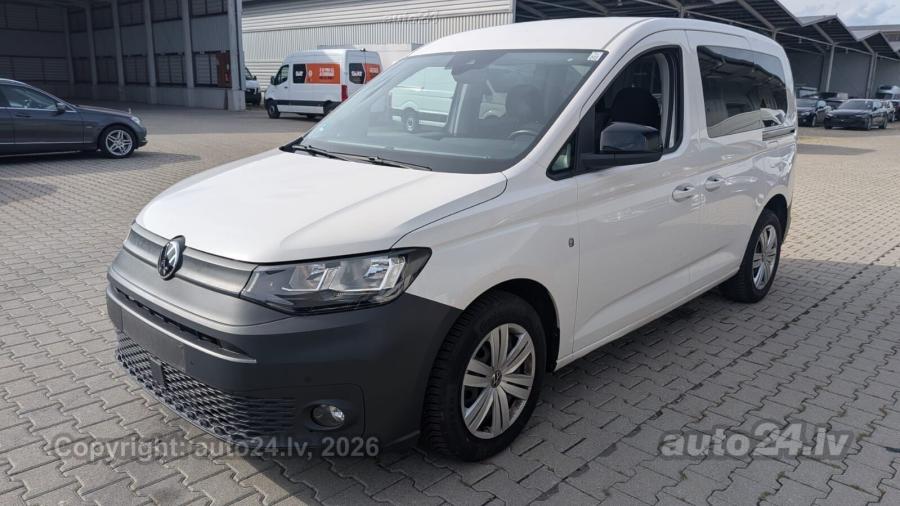 Balts Volkswagen Caddy 2023 Tallina, ar dzinēja tilpumu 1.50 L un nobraukumu 22 tūkst. km par 25990 €, foto 1 vietnē AUTOMOTO.COM.LV