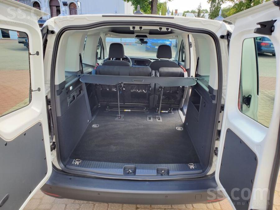 Balts Volkswagen Caddy 2025 Daugavpils, ar dzinēja tilpumu 2.00 L un nobraukumu 5 tūkst. km par 28500 €, foto 14 vietnē AUTOMOTO.COM.LV