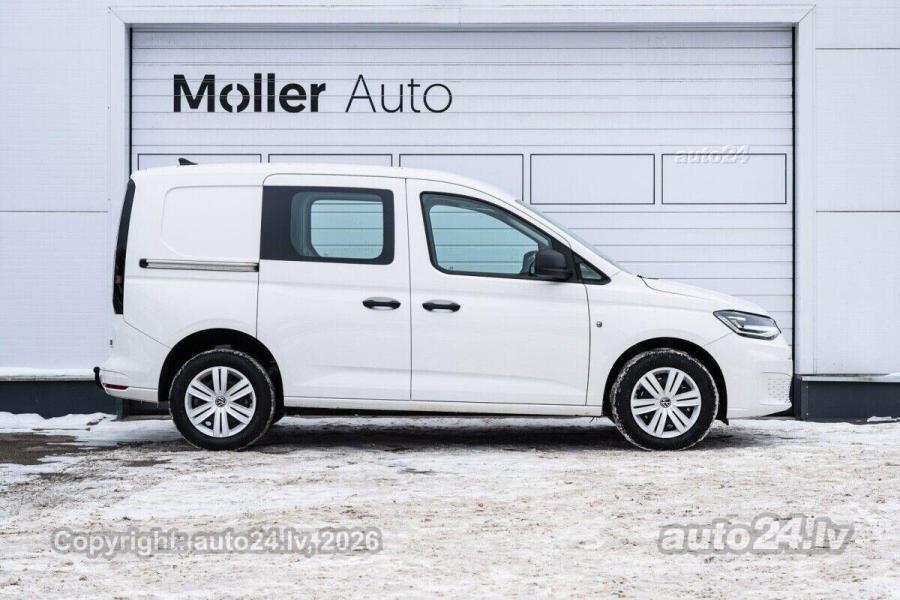 Balts Volkswagen Caddy 2025 Rīga, ar dzinēja tilpumu 2.00 L un nobraukumu 8 tūkst. km par 35816 €, foto 5 vietnē AUTOMOTO.COM.LV
