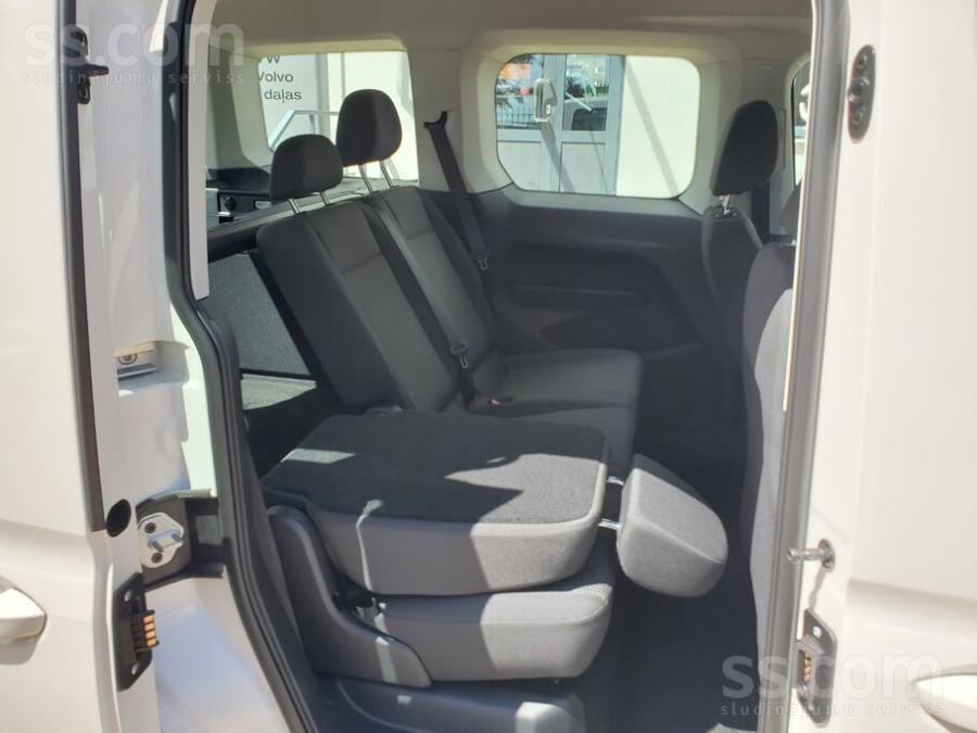 Balts Volkswagen Caddy 2025 Daugavpils, ar dzinēja tilpumu 2.00 L un nobraukumu 11 tūkst. km par 26000 €, foto 9 vietnē AUTOMOTO.COM.LV