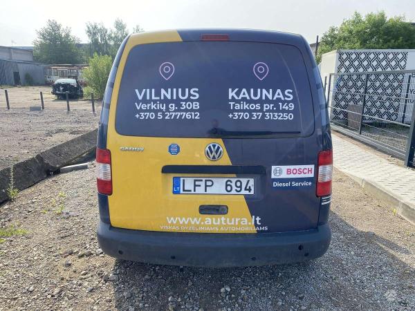 Dzeltens Volkswagen Caddy 2006 Kauņa, ar dzinēja tilpumu 1.97 L un nobraukumu 329 tūkst. km par 1200 €, foto 6 vietnē AUTOMOTO.COM.LV